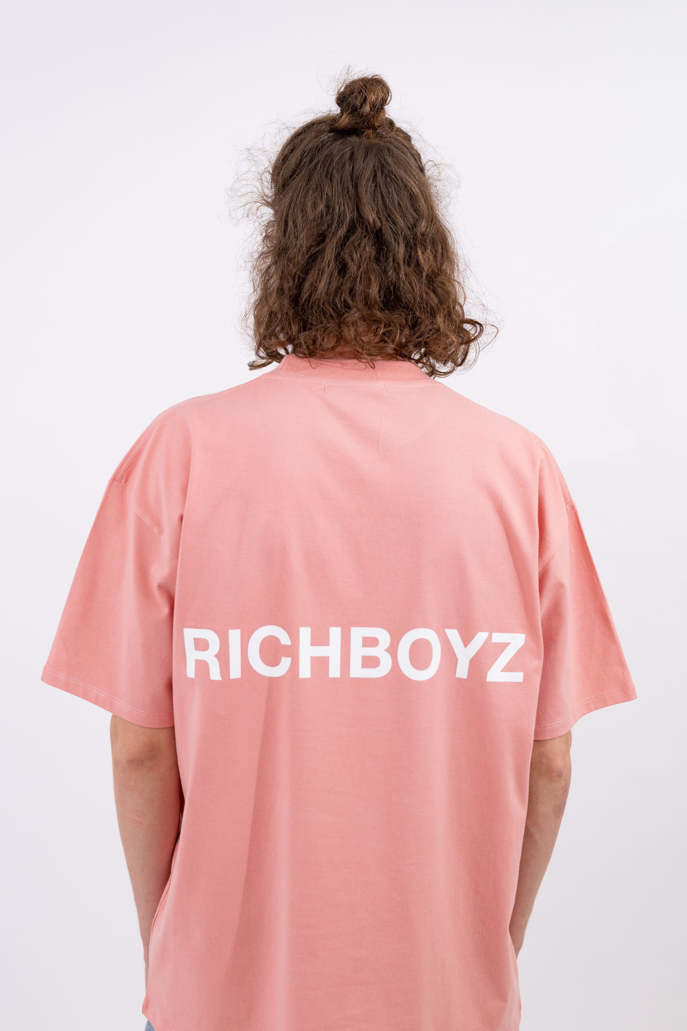 Drop Shoulder Tee - Pastel Pink